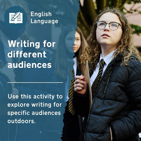 Writing For Different Audiences Outdoor Lesson Idea By Learning