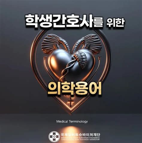 학생간호사를 위한 의학용어 의학용어 톡톡
