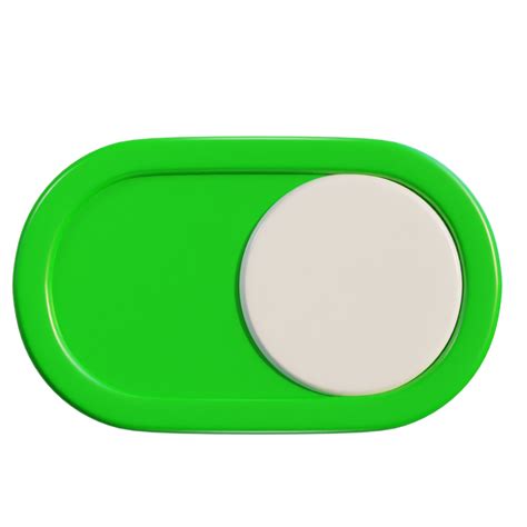 3d Toggle Switch Buttons On And Off Icon Illustration 28293949 Png