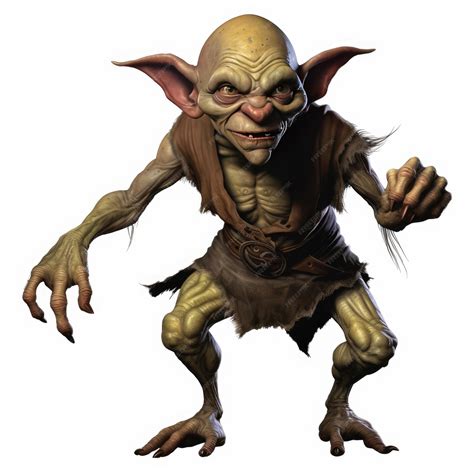 Goblin Un Chef Dœuvre Fantastique Hyper Réaliste Et Hyper Détaillé Une