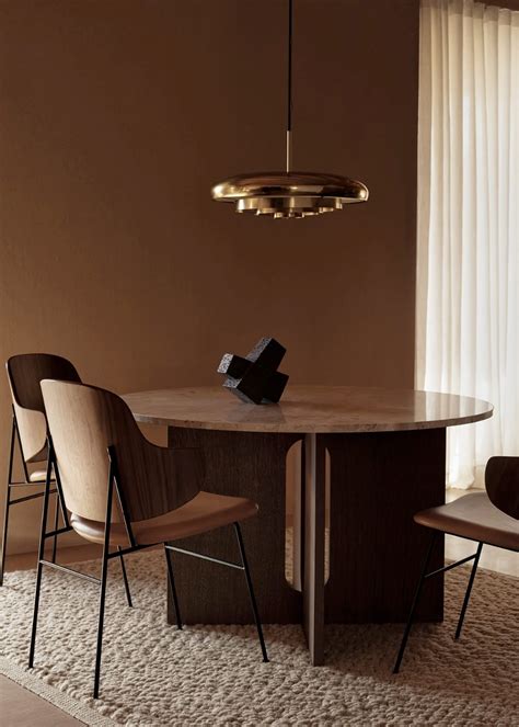 Resonant Pendant Brass Lámpara Menu