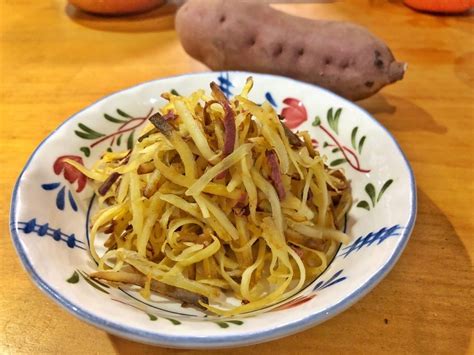 止まらない！新食感！さつまいもシリシリ By ばゆき 【クックパッド】 簡単おいしいみんなのレシピが394万品