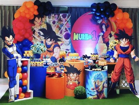 Decor Dragon Ball Fiesta De Goku Piñata De Goku Decoracion Salones