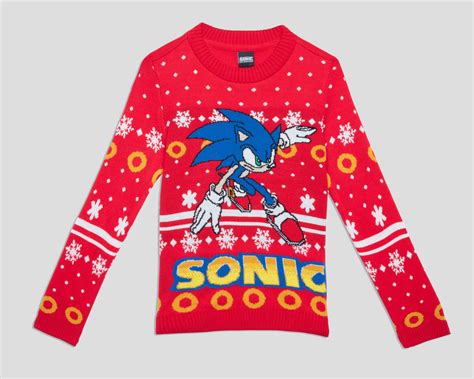 Suéter Navideño Sonic Para Niño