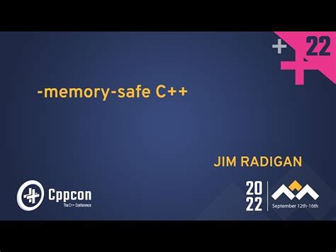 Free Video Memory Safe C Addressing Common Vulnerabilities From Cppcon Class Central