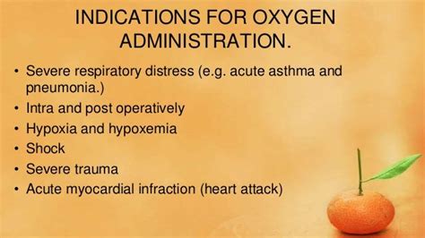 oxygen administration