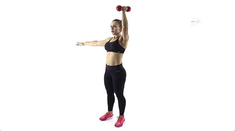 Db Push Press Unilateral Youtube