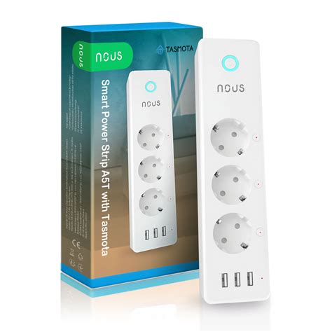Prelungitor Smart Nous A5t Wifi 15a Tasmota