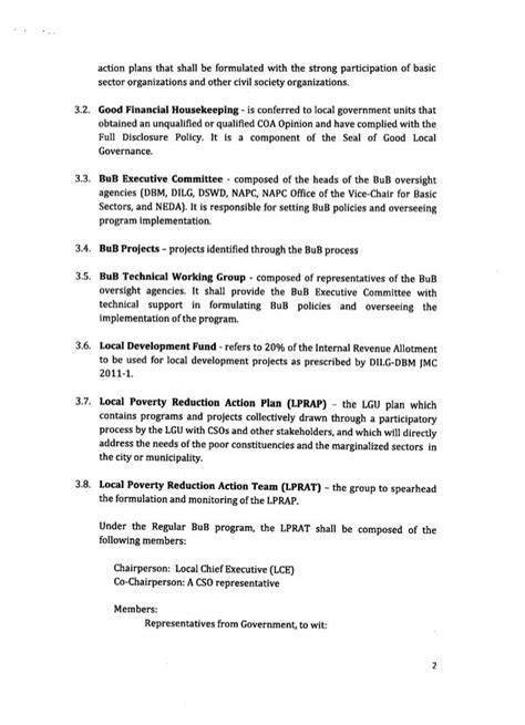 Joint Memorandum Circular Jmc 6