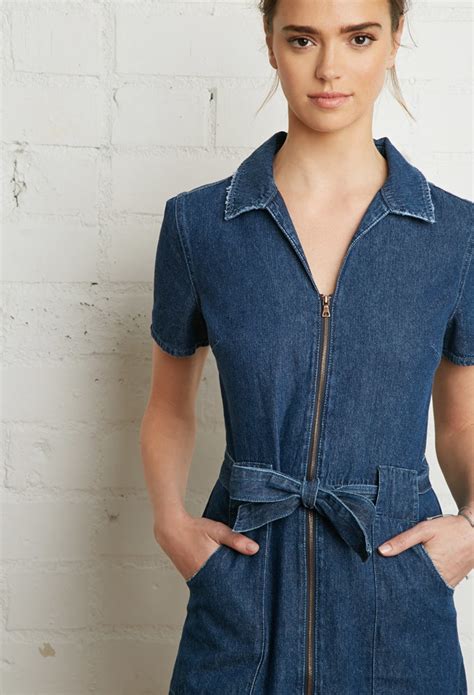 Denim Shirt Dress