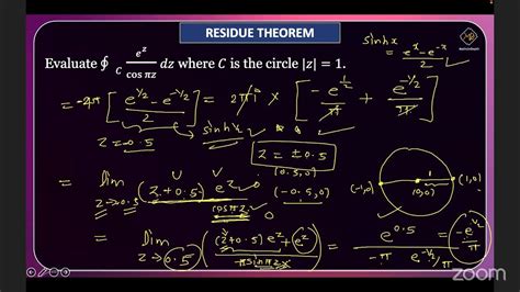 Cauchys Residue Theorem One Shot Semester 4 Mumbai University
