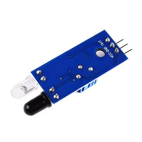 Supply Adjustable Tube Reflection Infrared Obstacle Avoidance Module Wholesale Factory A Green
