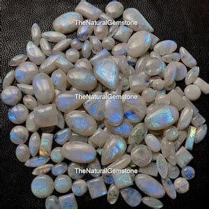 Wholesale Rainbow Moonstone Pack Rainbow Moonstone Cabochon Lot Bulk
