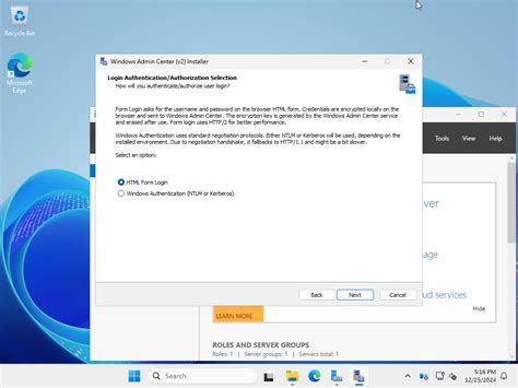Windows Server Admin Center Install Server World