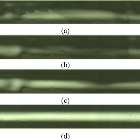 Churn Flow Before Annular Flow Pattern At 41 5 Mm From The Inlet Download Scientific Diagram
