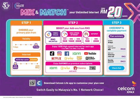 Celcom Introduces Its Mix And Match Prepaid Plans Businesstoday