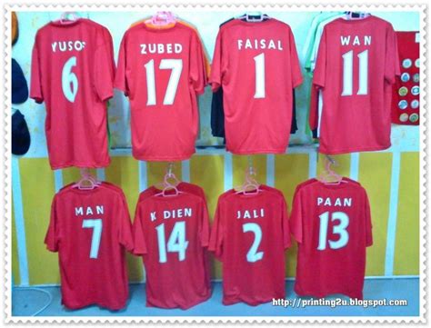 Cop Nama And Nombor Jersi Printing Online Nba