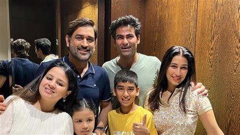 Mohammad Kaif Catches Up With Ms Dhoni At Airport After His Successful