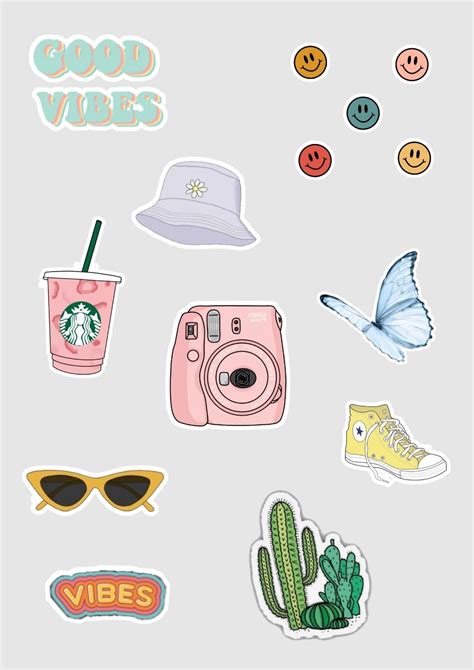 Adesivos Para Imprimir Aesthetic Adesivos Para Imprimir Adesivos Para Impressão Adesivos