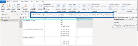 Luckytemplates Column Split Power Query Tutorial Cómo Dividir Celdas