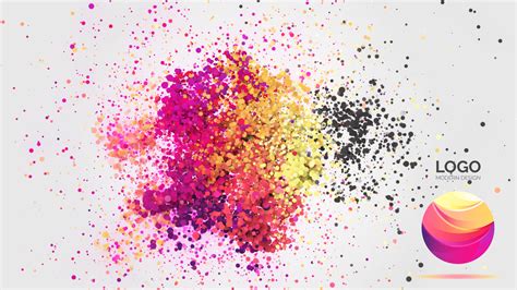 After Effect Simple Particle Logo Animation And Intro Tutorial Fattu Tutorials
