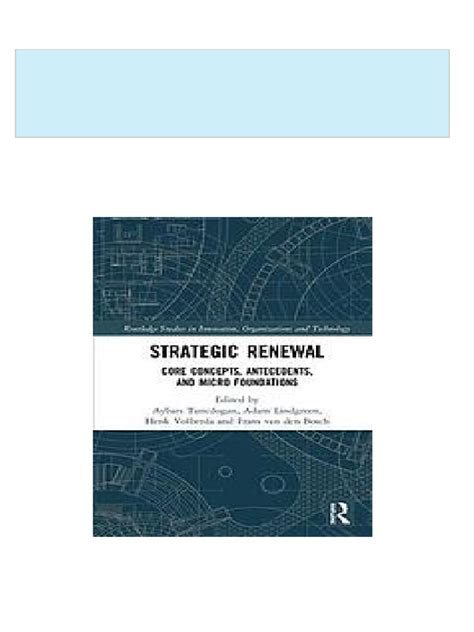 Full Download Strategic Renewal Core Concepts Antecedents And Micro