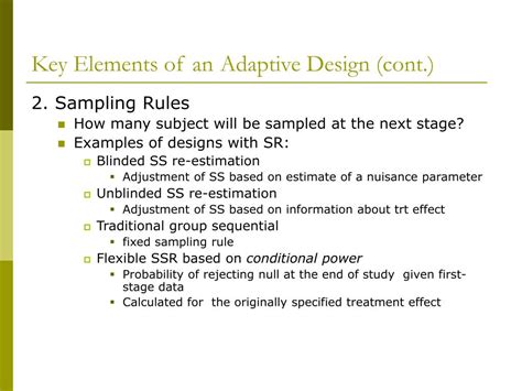 PPT Introduction To Adaptive Designs Definitions And Classification PowerPoint Presentation
