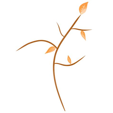 Branch With Leaves PNG