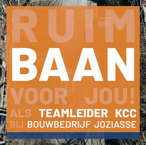 Corien Van Der Zande On Linkedin Vacature Teamleider Kcc