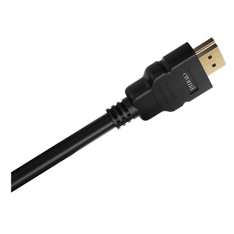 Buy Croma 2 0 Type A To 2 0 Type A 2 Meter Hdmi Cable Support 4k And 3d Video Black Online Croma