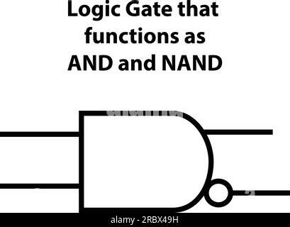 NAND Gate Electronic Symbol Of Open Switch Illustration Of Basic Circuit Symbols Electrical