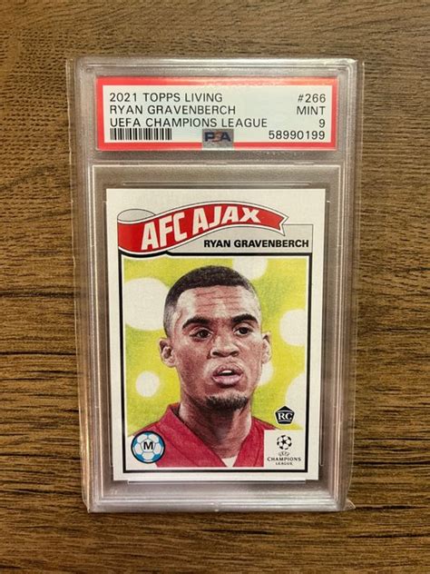 2021 Topps Living Ucl 266 Ryan Gravenberch Rookie Rc Afc Catawiki