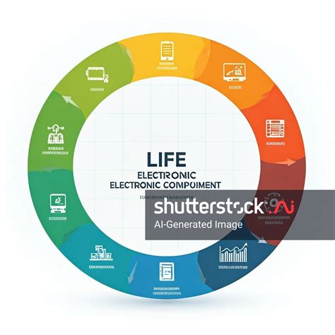 Electronic Component Life Cycle Diagram Ai Generated Image 2573592487 Shutterstock