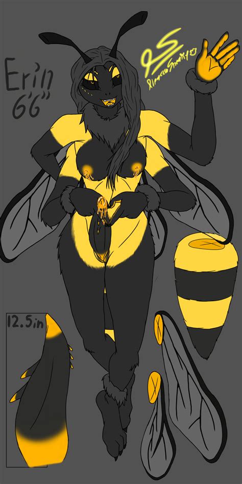 Rule 34 4 Arms Absurd Res Alpaccasneaky Anthro Arthropod Bee Bodily Fluids Breasts Cum Female