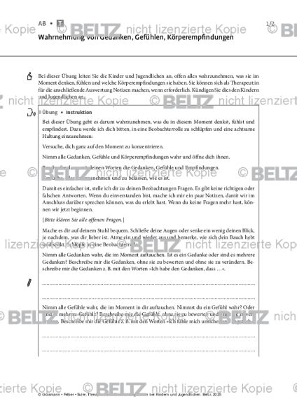 Therapie Tools Emotionsregulation Bei Kindern Und Jugendlichen