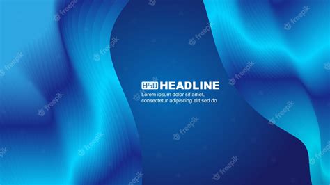 Premium Vector 3d Rendering Of Undulating Blue Abstract Line Texture Texture Vector Background