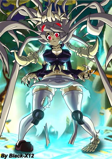 Filia Skullgirl By Black X12 On Deviantart