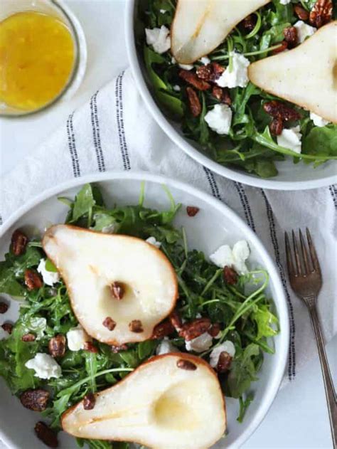 Pear And Goat Cheese Salad Simply Made Eats