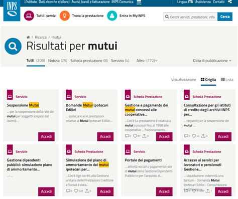 mutui Prestiti Inpdap Tabelle Tassi e Novità