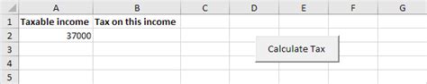 tax rates in excel vba step by step tutorial