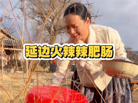 延边特色火辣辣肥肠，烤的滋滋冒油简直太香了！ 朝鲜族金姐妹 朝鲜族金姐妹 哔哩哔哩视频