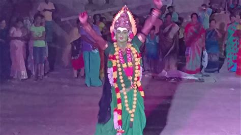 ஆவேசம் கொண்டு ஆடும் பச்சை காளி ஒரு ஊரையே அலற விடும் காட்சி பம்பை
