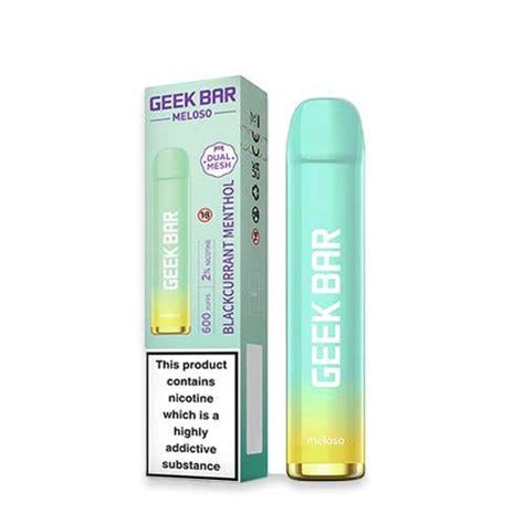 Geek Bar Meloso Disposable Vape Kit 5 For £20 Vape Uk
