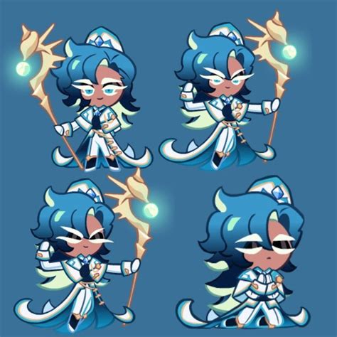Abyss Monarch Cookies Character Designs For Animated Game Magical