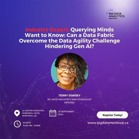 Join Terry Dorsey Sr Big Data And Analytics Canada