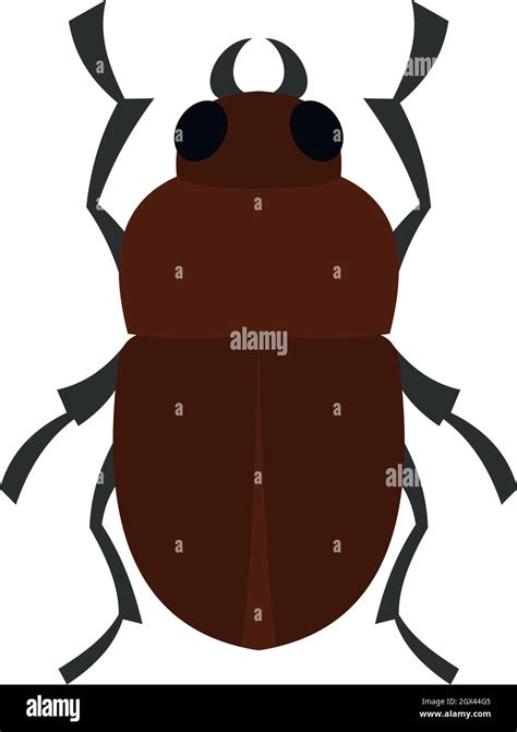 Bug Icon Flat Style Stock Vector Image And Art Alamy