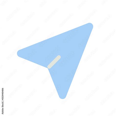 Vetor Do Stock Cursor Arrow Pointer Flat Color Ui Icon Sharing