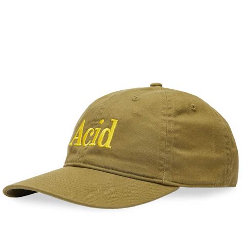 Idea Acid Cap In Khaki Yellow Idea