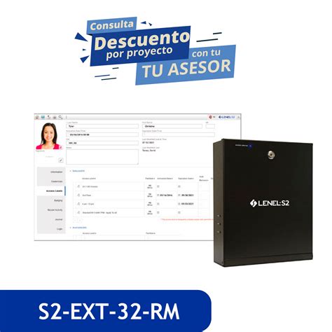 Lenels2 Netbox Extreme Controller Montura De Rack 32 Licencias S2 Ext 32 Rm