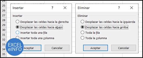 Insertar Y Eliminar Filas Y Columnas En Excel Con Macros Y Sin Macros